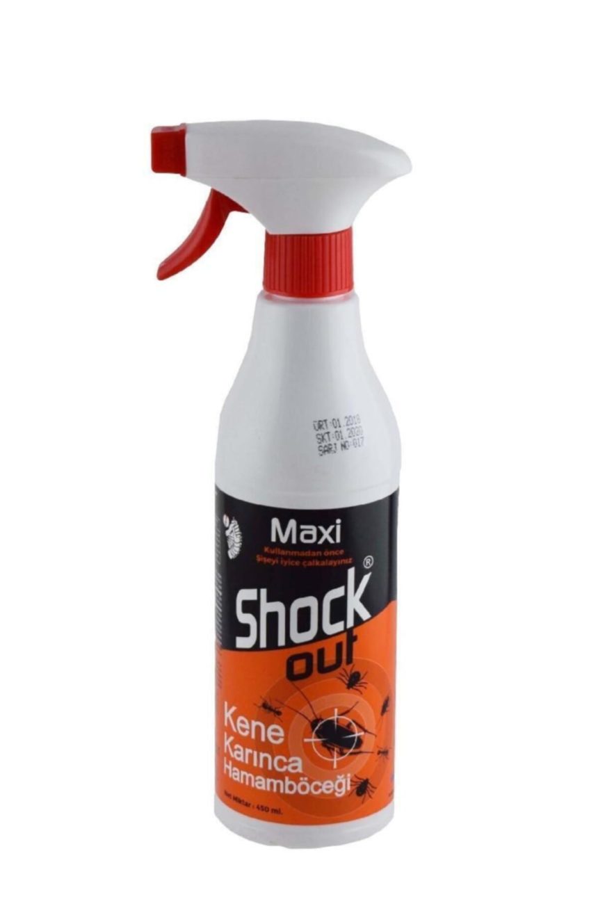 Shock Out Maxi Karınca Hamamböceği Ve Kene Sprey | Onakro E-satış: 1 ...